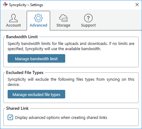 Configuring client settings on Windows – Support Home